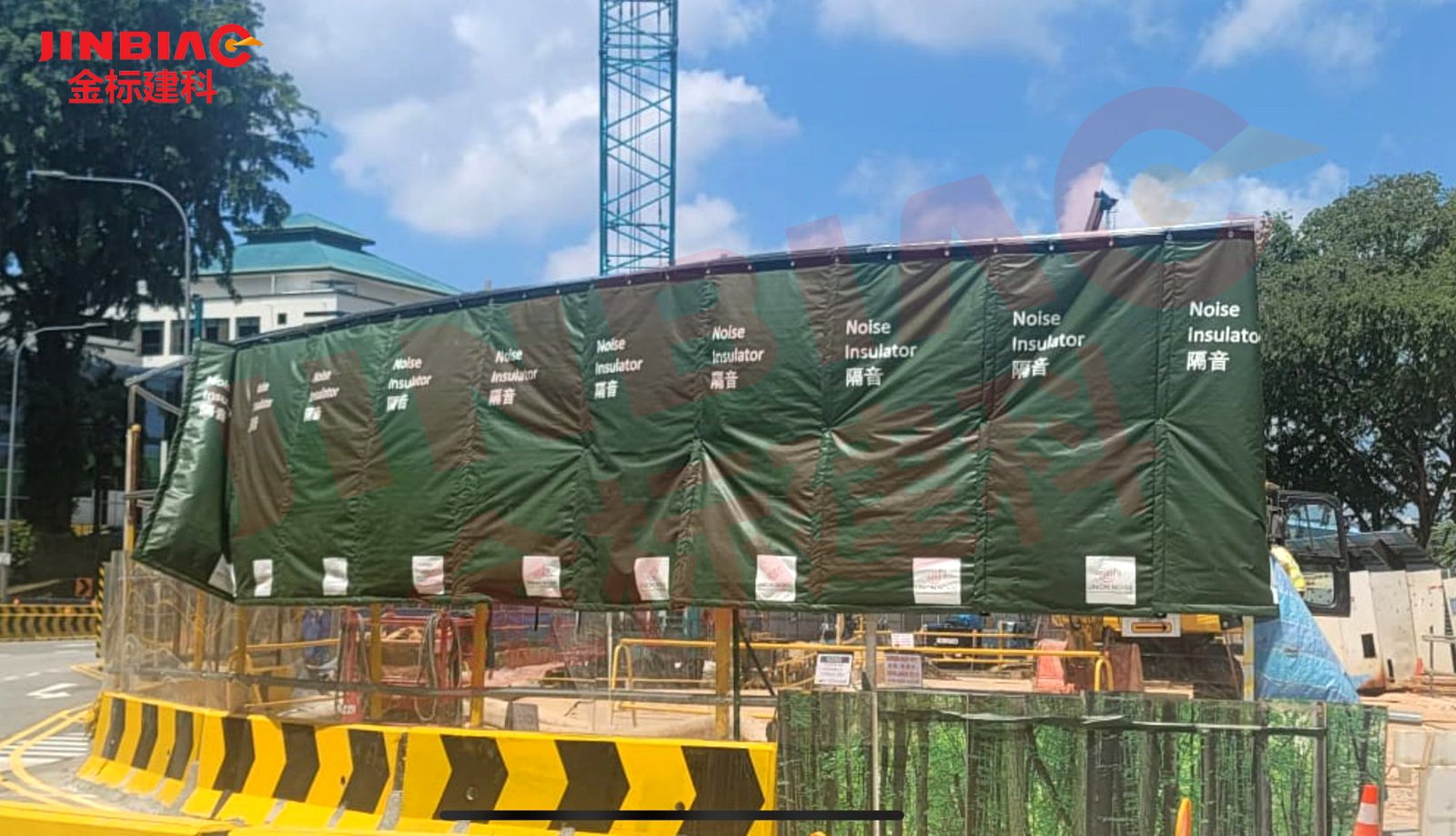 Noise Insulator Net | Sound Barrier Sheet | Noise Barriers